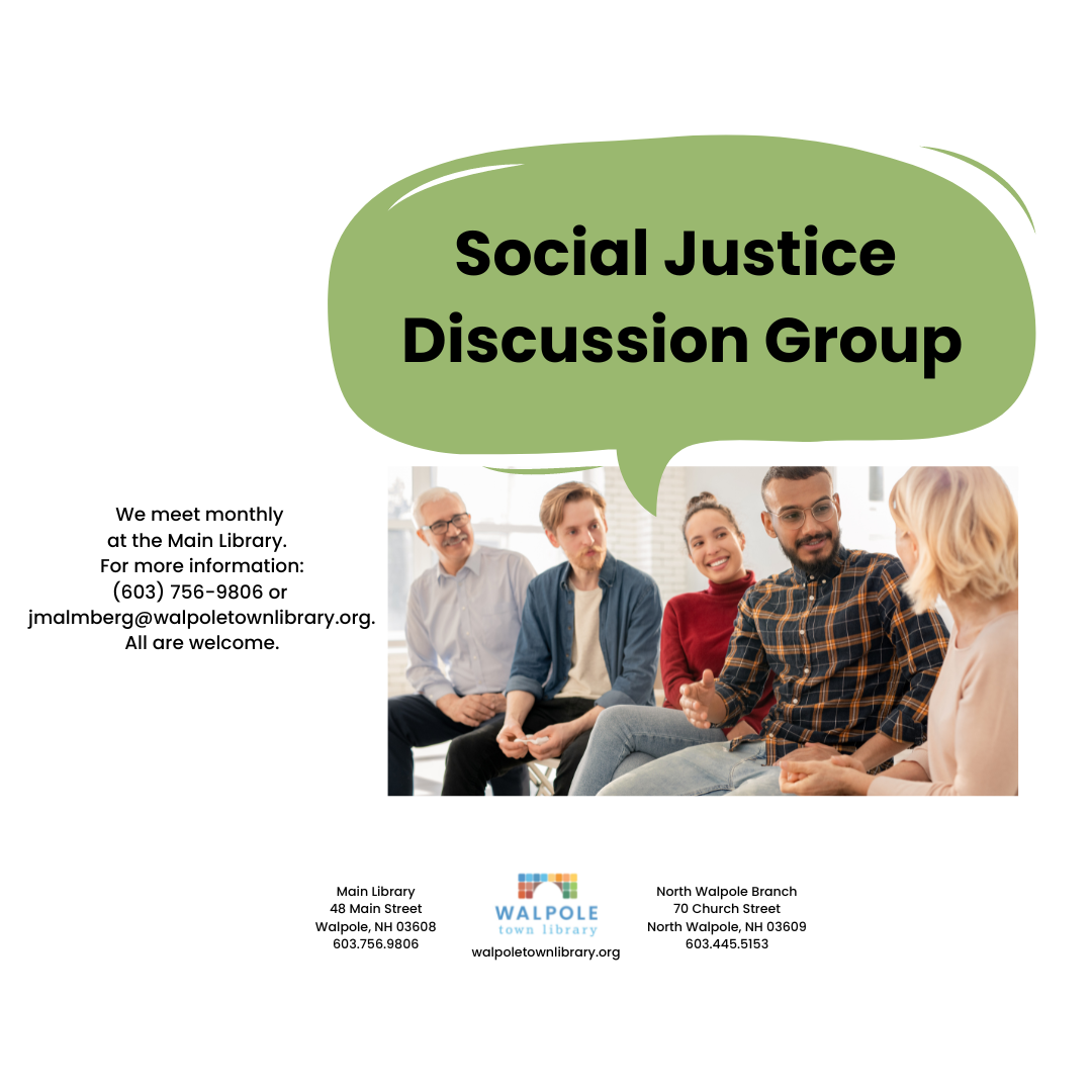 Walpole Town Library including the Main Library and the North Walpole ...